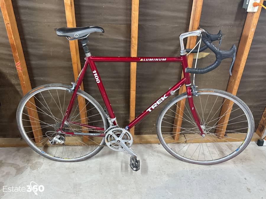 Vintage Trek 1100 Aluminum Road Bike Auction Estate 360